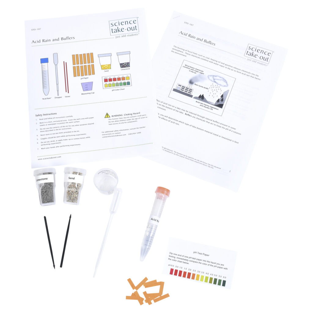Acid Rain and Buffers | Science Take-Out | Hands-On Learning Kits