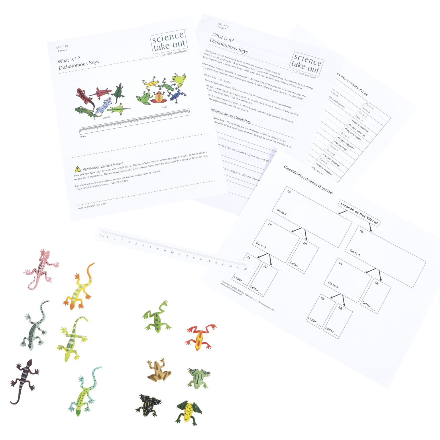 What Is It? Dichotomous Keys | Science Take-Out | Hands-On Learning Kit