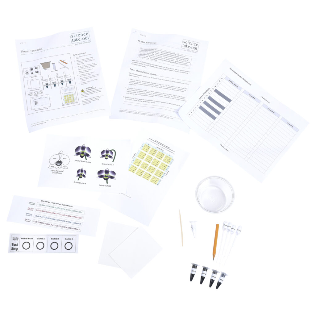 Flower Forensics | Science Take-Out | Hands-On Learning Kits