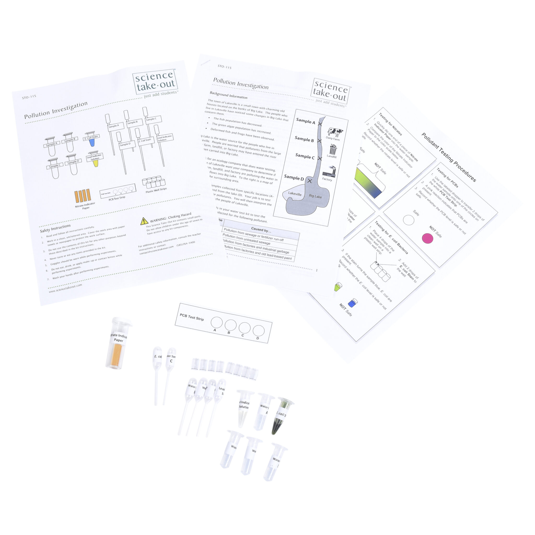 Pollution Investigation | Science Take-Out | Hands-On Learning Kits