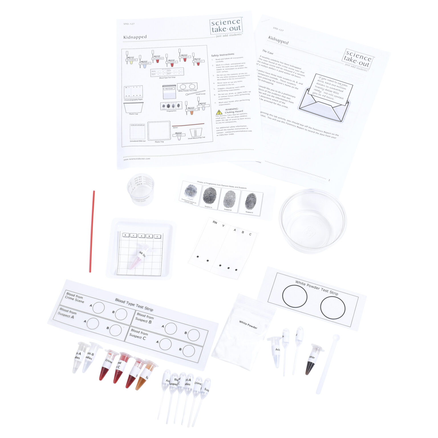 Forensic Science Workshops | Science Take-Out | Hands-On Learning Kits