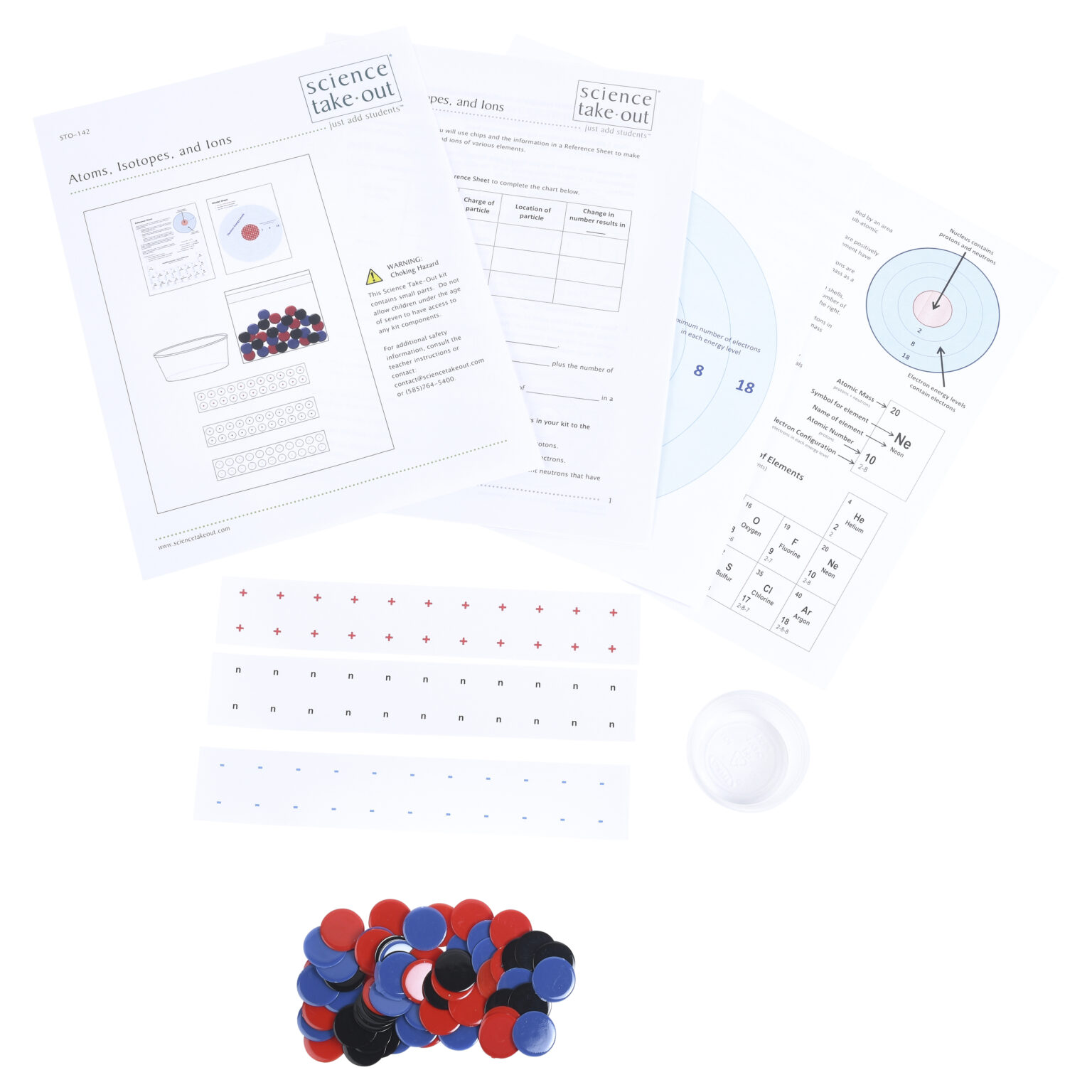 Atoms, Isotopes, and Ions | Science Take-Out | Hands-On Kits